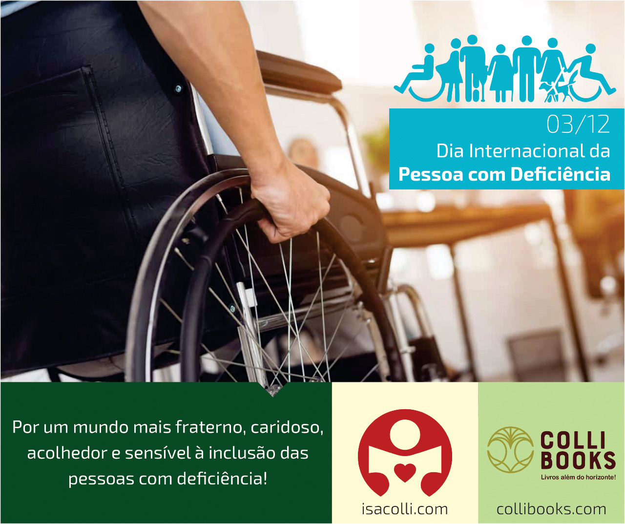 Uma reflexão sobre o Dia da Pessoa com Deficiência | Isa Colli